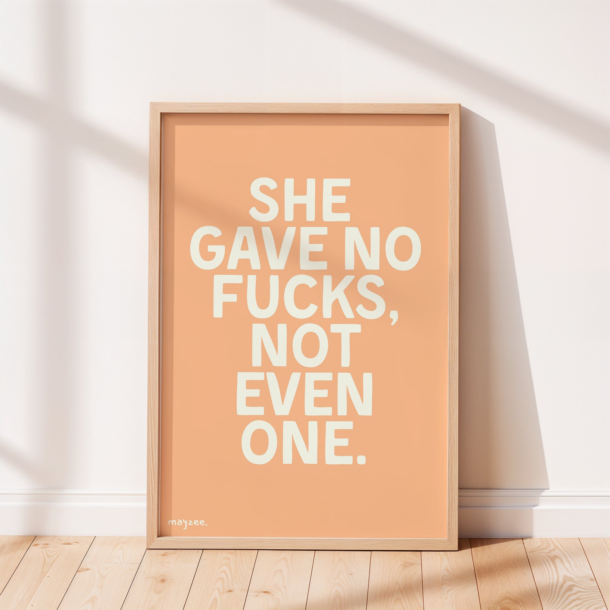 She Gave No F*cks – Mayzee